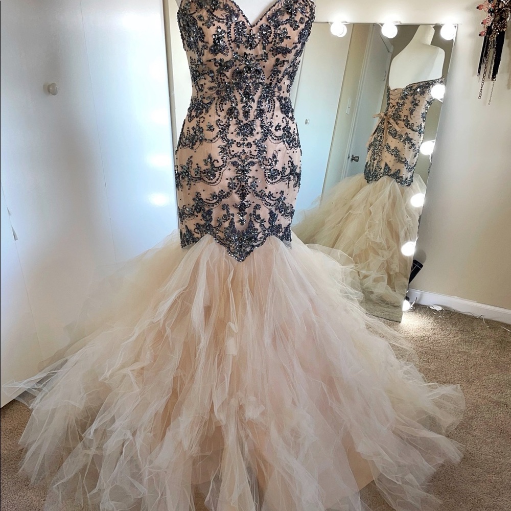 Mermaid Beaded Gown! - Gem